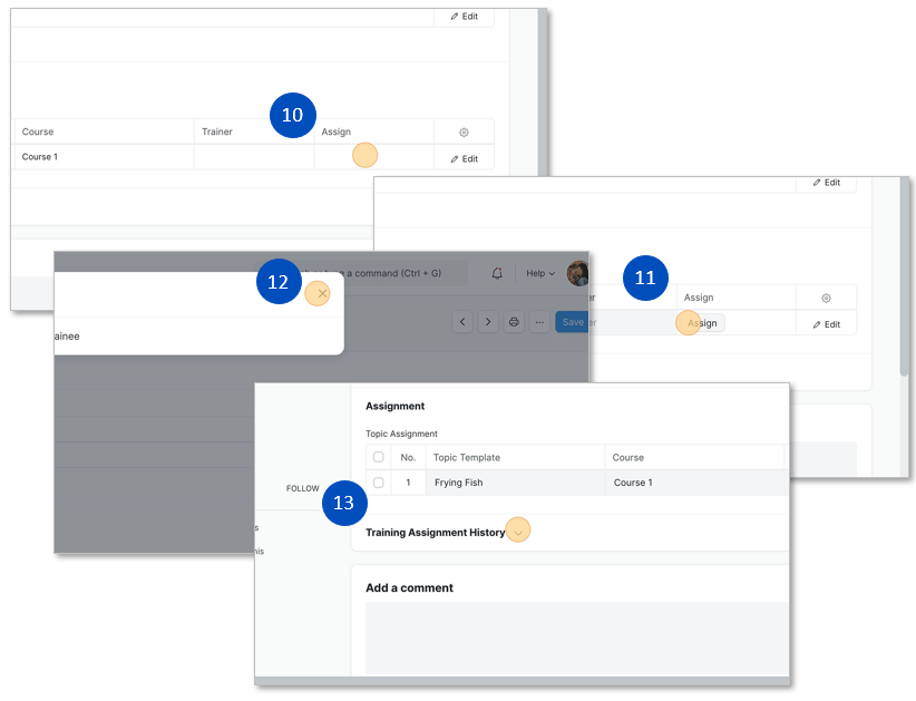 How to Assign a Training Program